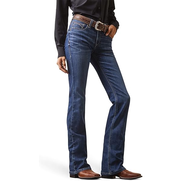 ARIAT Women's R.e.a.l. Mid Rise Patricia Boot Cut Jean, Maine, 29